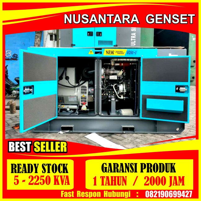 Jual Genset 25 30 40 50 60 KVA Isuzu Silent | Shopee Indonesia