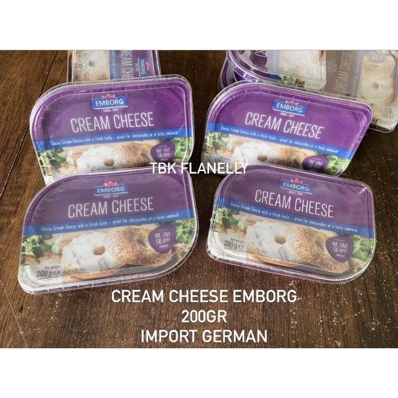 Jual Cream cheese emborg 200gr (exp jul 2022) | Shopee Indonesia