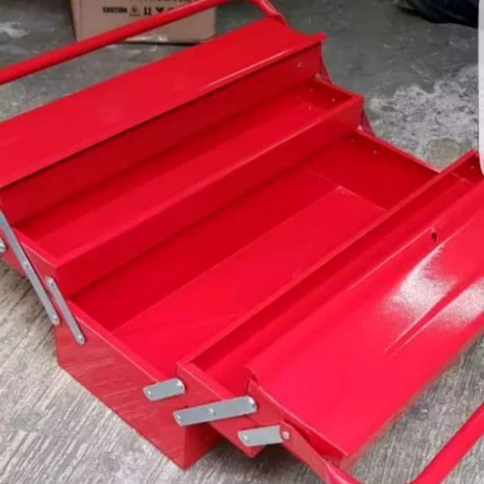 Jual (B2T)Kotak Penyimpan Kunci Bengkel-Tool Box 3 Susun Tool Chest Red ...