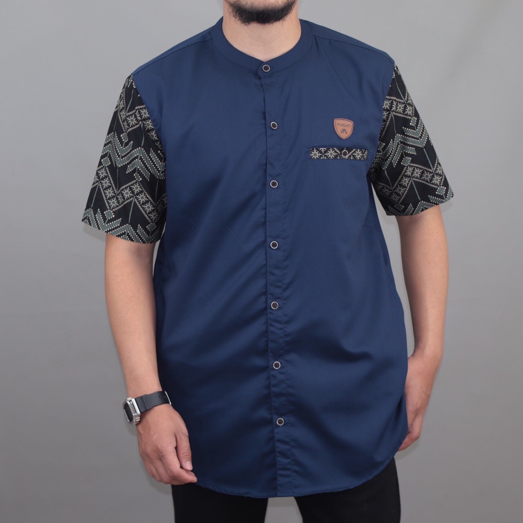 Jual Kemko Batik Toyobo Half Sleeve Marajo | Shopee Indonesia