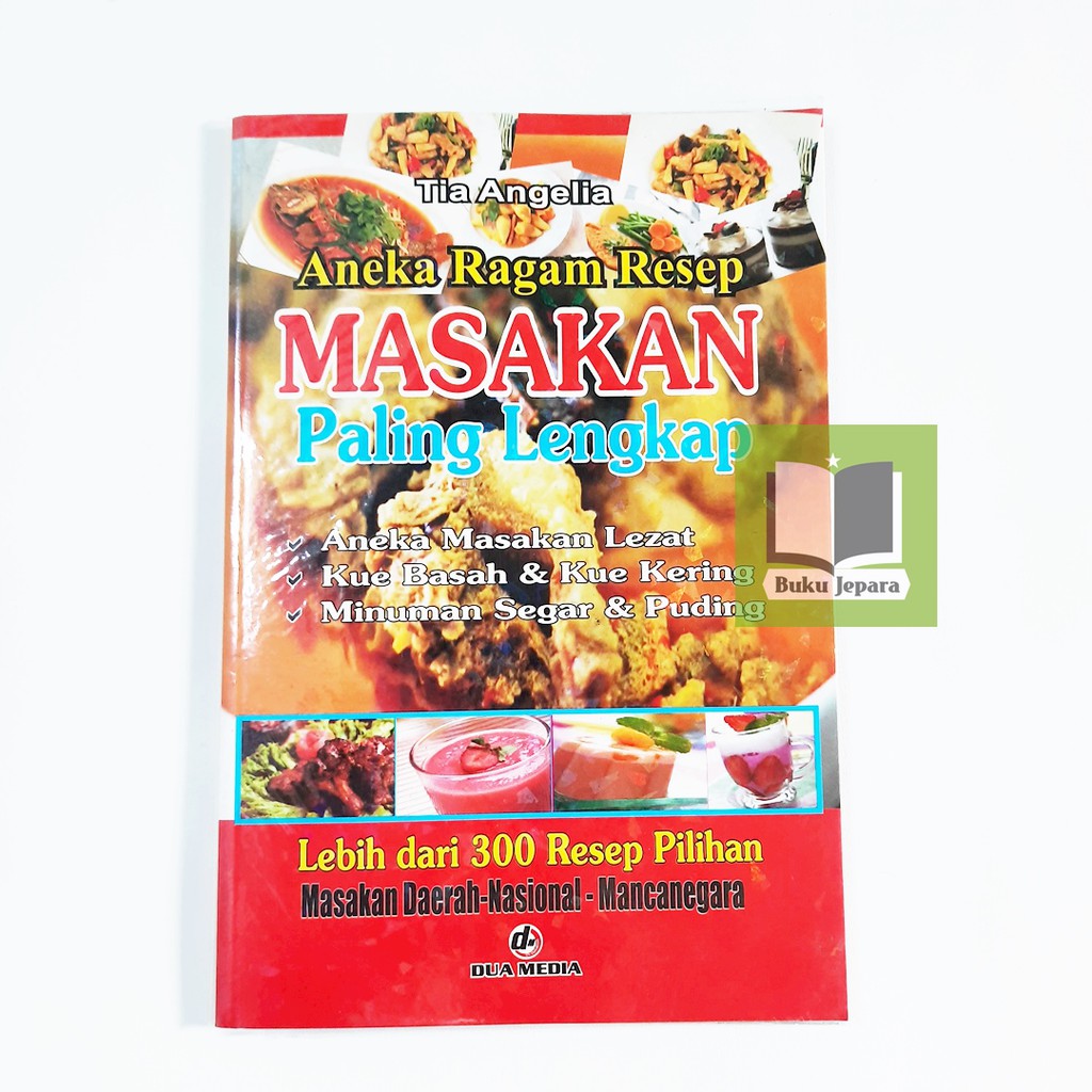 Jual Buku Aneka Ragam Resep Masakan Paling Lengkap (Gambar Berwarna ...