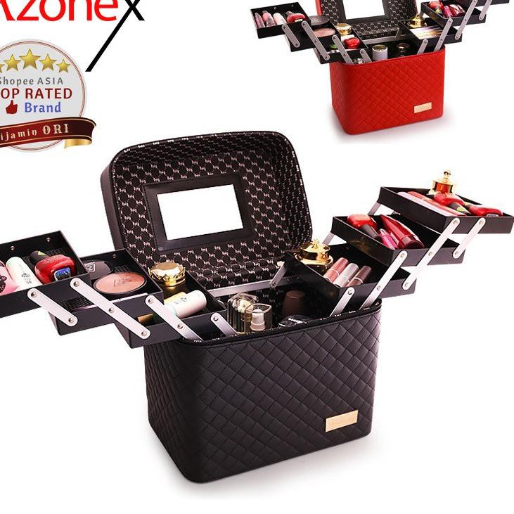 Jual Model Baru.. Beauty Case Jumbo / Tempat Make Up Kosmetik Kotak ...