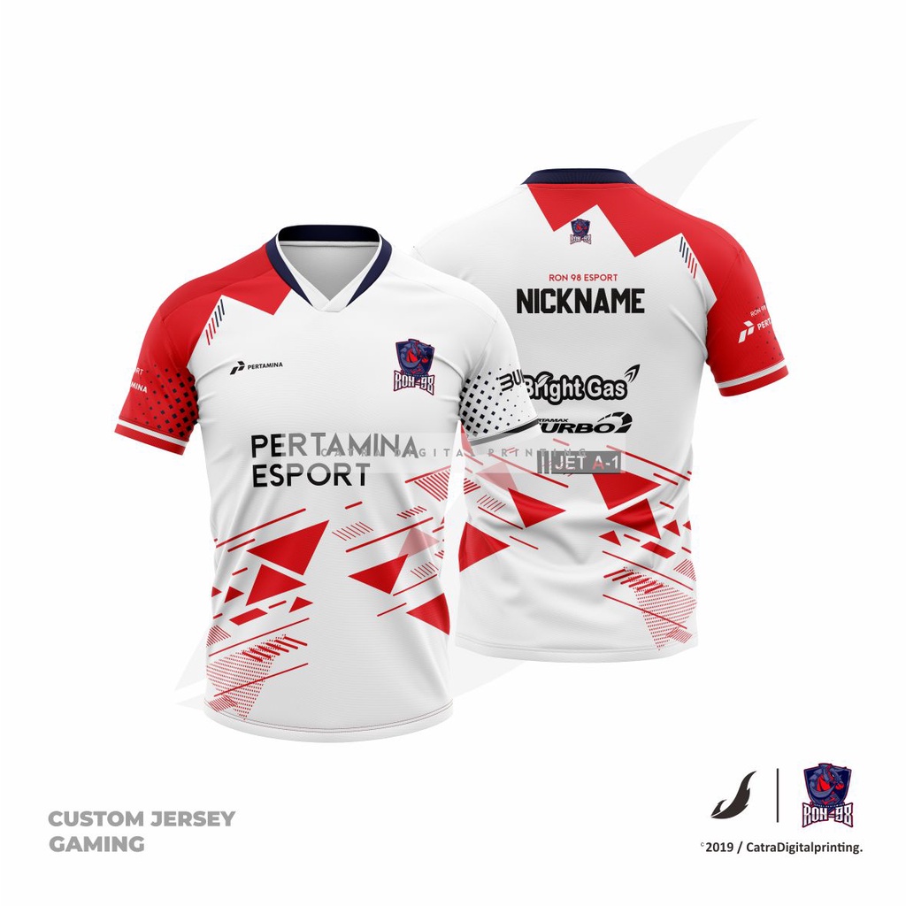 Jual Custom Jersey Gaming Free Fire Printing (Satuan Free Desain ...