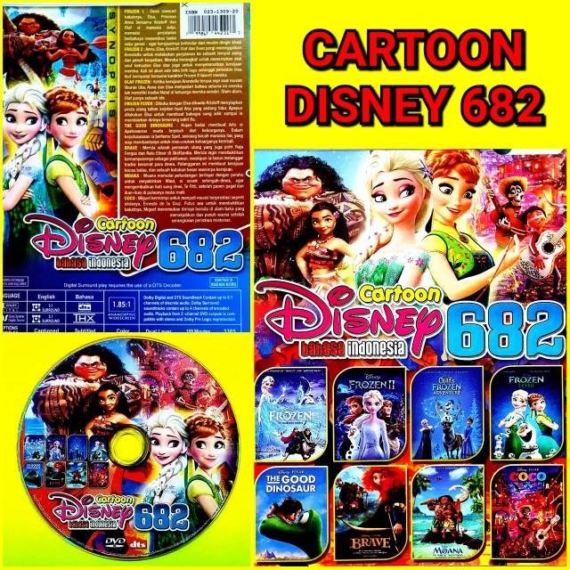 Jual KASET TERBARU FILM KARTUN ANAK CARTOON DISNEY 682 | Shopee Indonesia