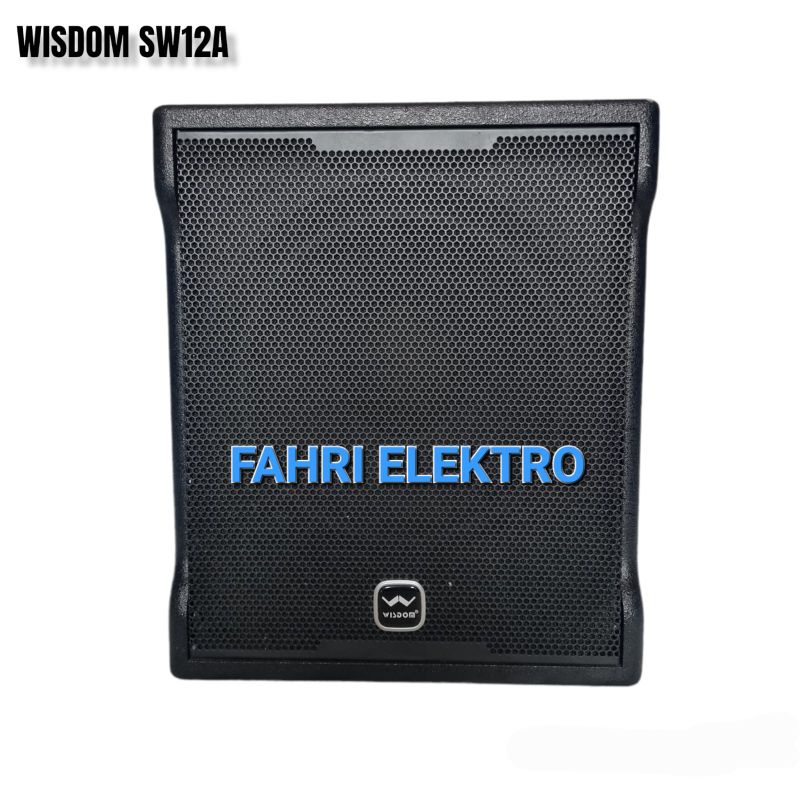 Jual Subwoofer Aktif 12 Inch Wisdom S12A Profesional Sub Active Indoor ...