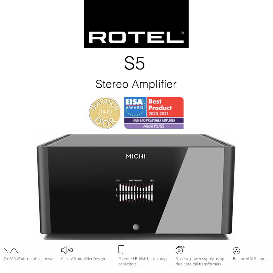 Jual Rotel S5 Michi Stereo power amplifier | Shopee Indonesia