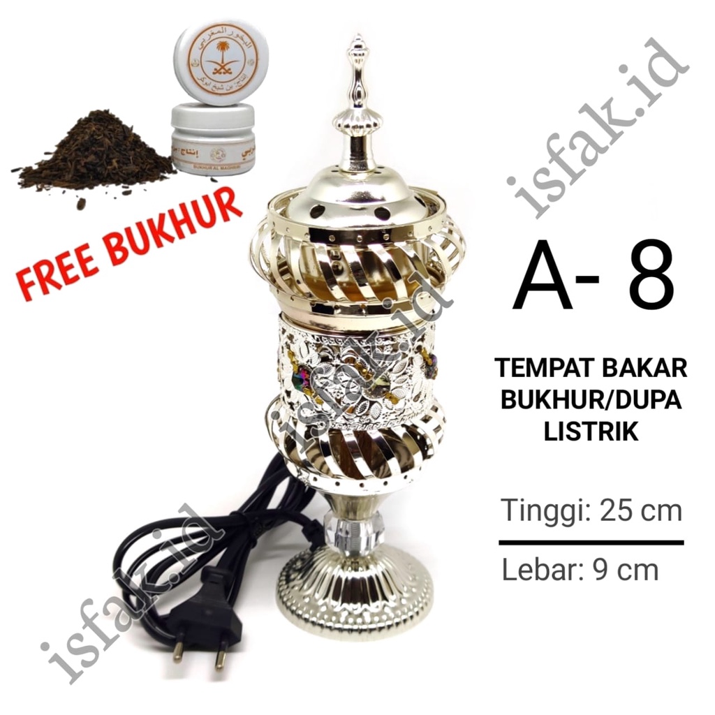 Jual FREE BUKHUR Prapen Buhur Listrik Tempat Bakar Bukhour Elektrik ...
