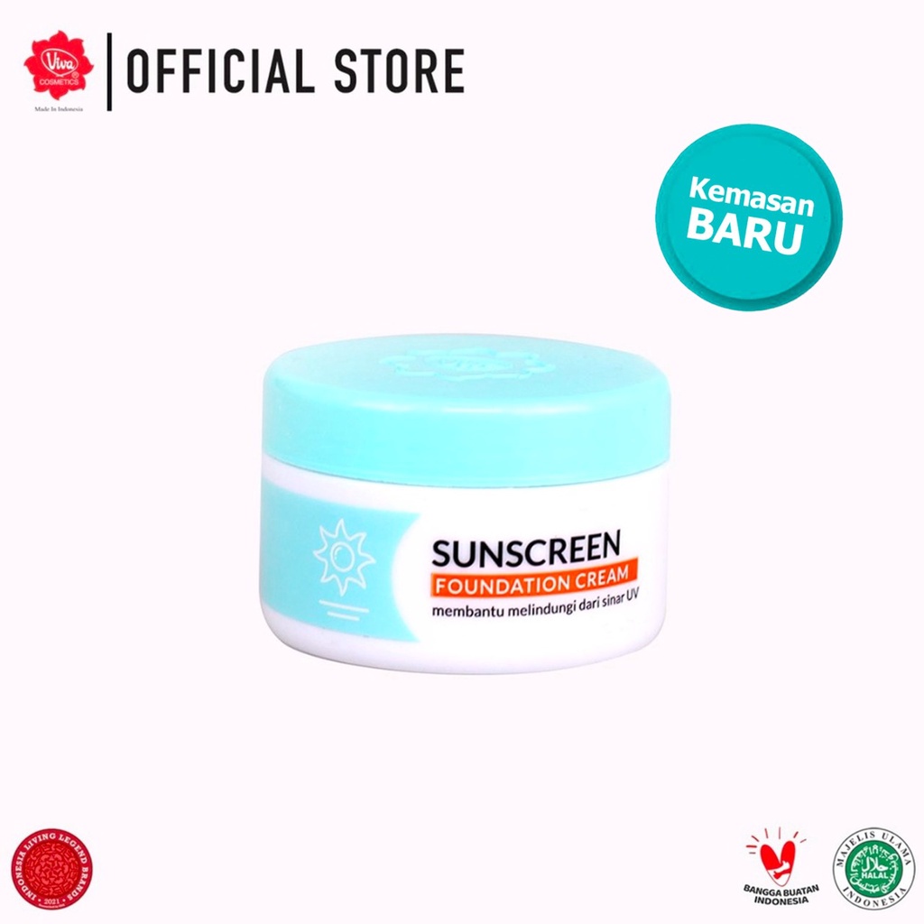 Jual Viva Sunscreen Foundation ( 22 Gram ) | Shopee Indonesia