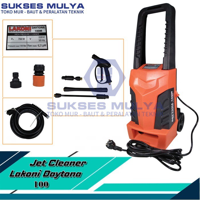 Jual DAYTONA 100M Mesin Steam Cuci Mobil Jet Cleaner Lakoni 135 Bar ...