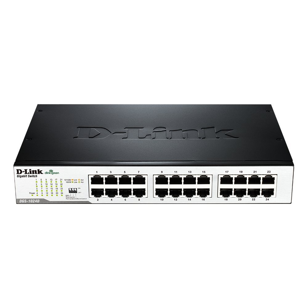 Jual D-Link DES-1024D DES1024D 24 Port 10 100Mbps Switch Besi | Shopee ...