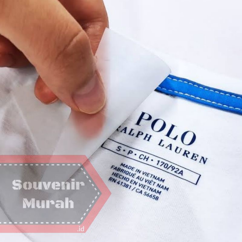 Jual Label Baju / Label Hijab / Label Setrika Tanpa Jahit Bisa ...