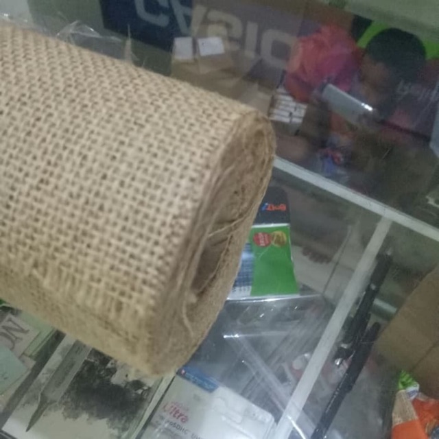 Jual Kain Goni/Kain Burlap 48cm x 5 yard | Shopee Indonesia