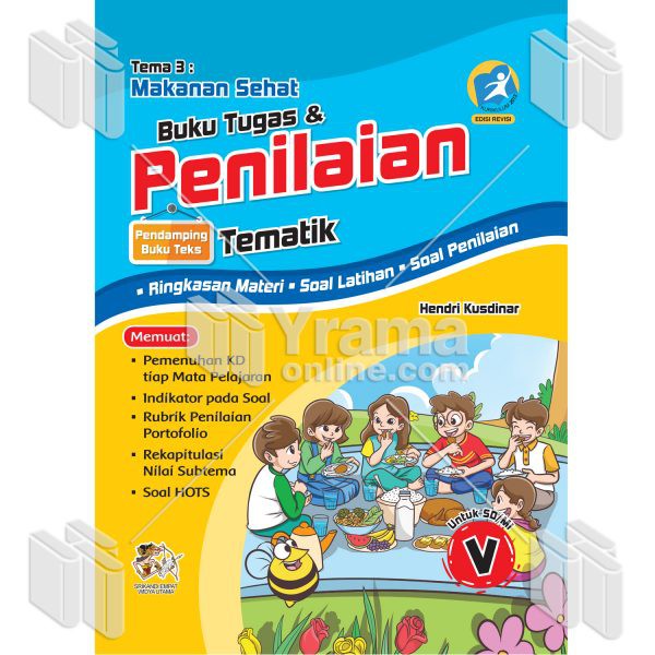 Jual BUKU TUGAS & PENILAIAN TEMATIK UNTUK KELAS V TEMA 3 | Shopee Indonesia