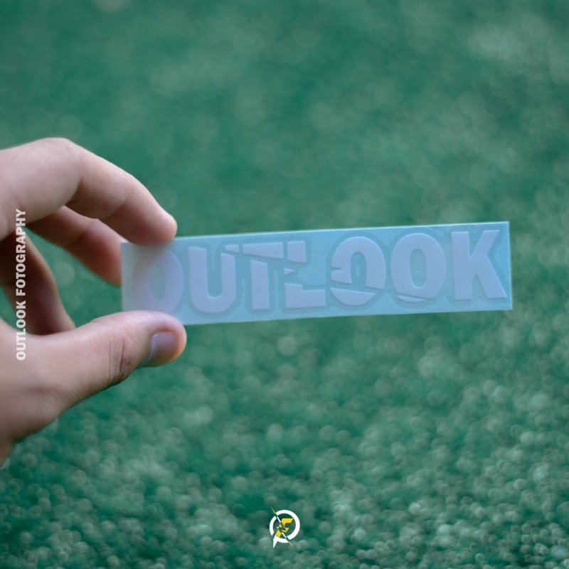 Jual Stiker Outlook fotography font | Shopee Indonesia