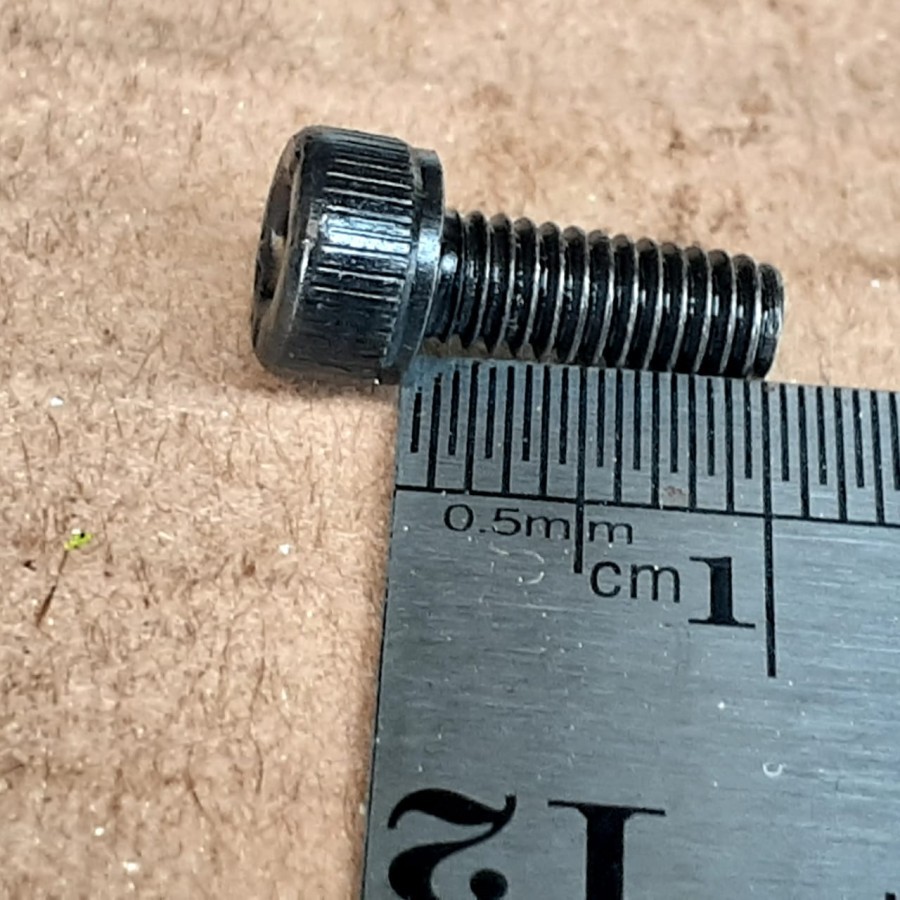 Jual BAUT L M4X10 BAJA M4 X 10 HITAM PANJANG 1CM KUNCI L3 L 3 FULL DRAT | Shopee Indonesia