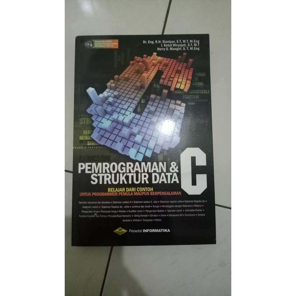 Jual Original Buku Pemrograman Dan Struktur Data C | Shopee Indonesia