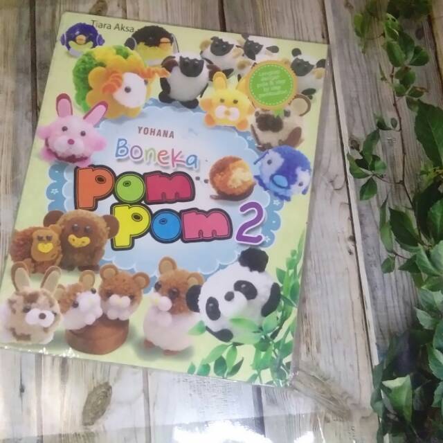 Jual BUKU KETERAMPILAN BONEKA POM POM 2 | Shopee Indonesia