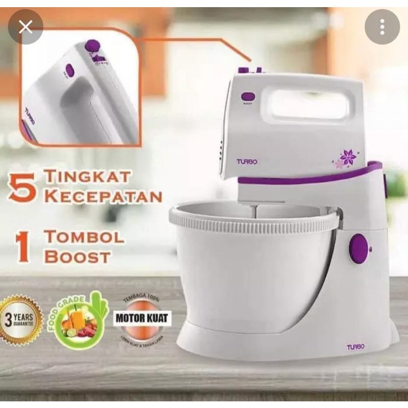 Jual STAND MIXER TURBO SERIES UNGU | Shopee Indonesia