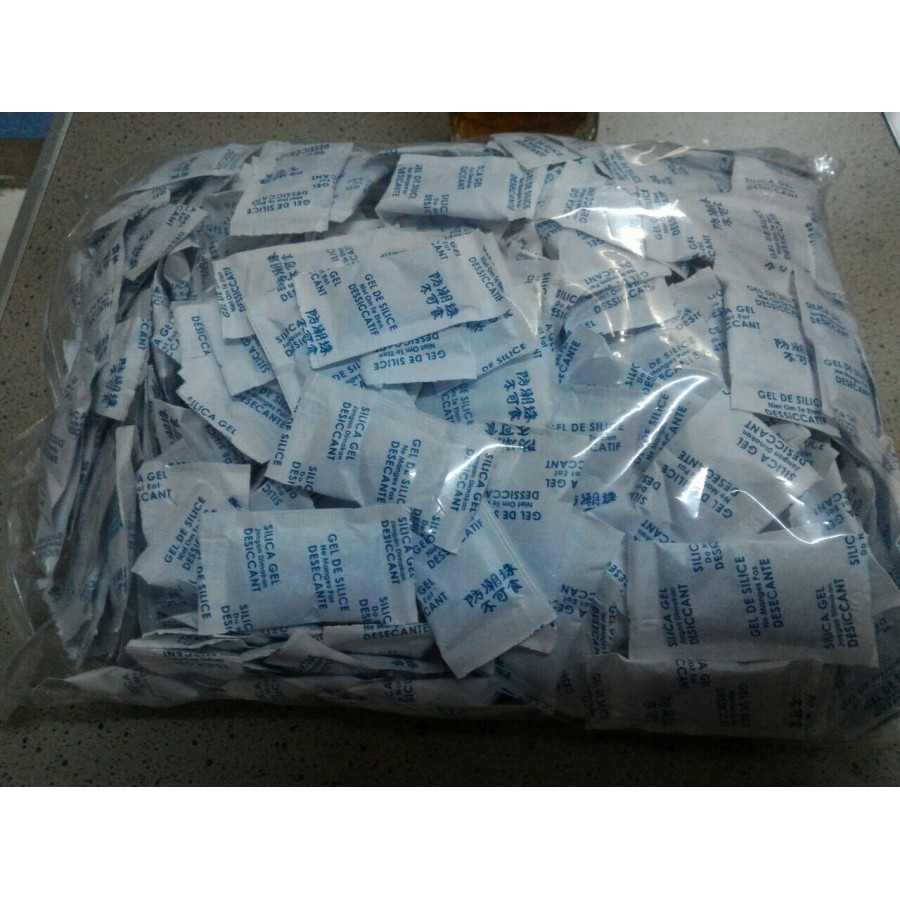 Jual Silica Gel Biru 5gr (Kemasan 500gr) | Shopee Indonesia