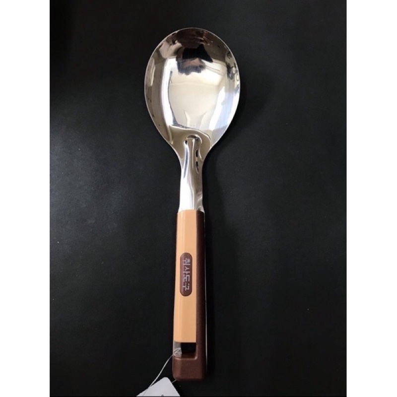 Jual centong sayur / nasi korea stainless steel tebal rice spoon ...