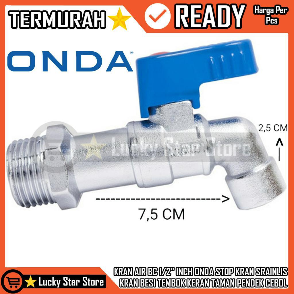 Jual KRAN KERAN AIR BC 1/2" INCH ONDA KRAN BESI TEMBOK ONDA BC 1/2 ...