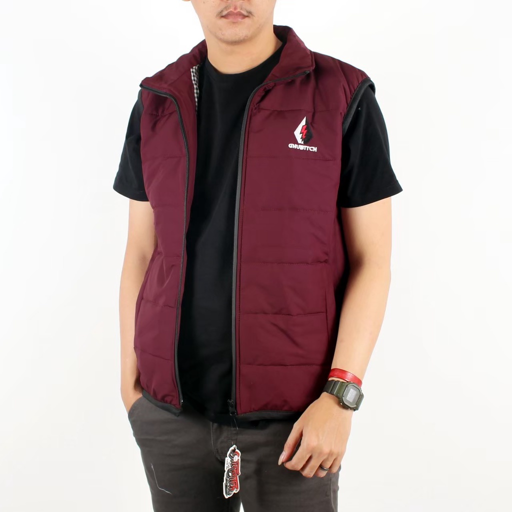 Jual Rompi pria musim dingin tebal/vest pria tahan angin | Shopee Indonesia