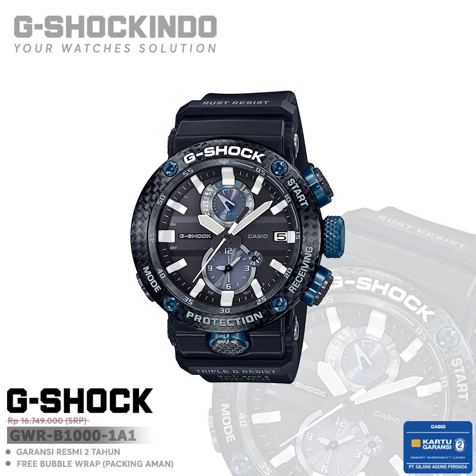 Jual Casio G-Shock GWR-B1000-1A1 / GWR-B1000-1A1DR Original | Shopee ...