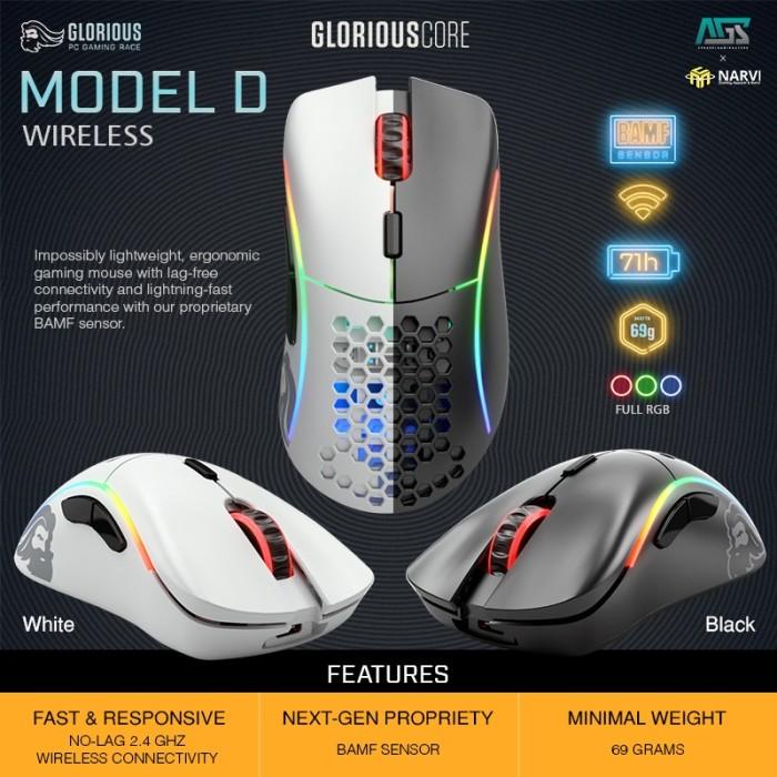 Jual Gaming Glorious Model D Wireless Rgb - Gaming Mouse | Shopee Indonesia