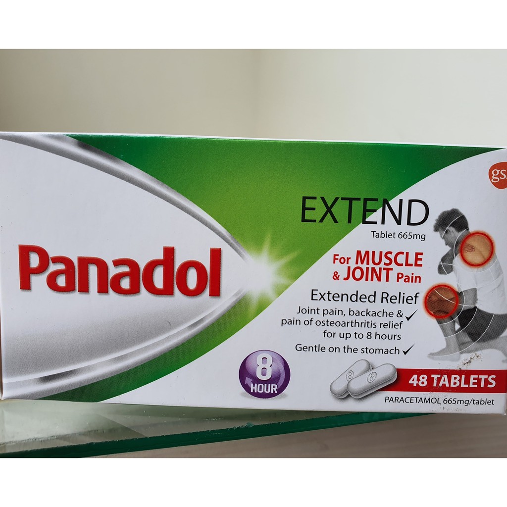 Jual panadol extend isi 48 tablet ready stock | Shopee Indonesia