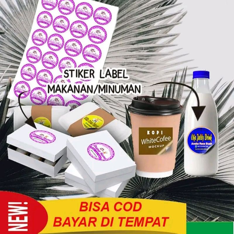 Jual CETAK STIKER KEMASAN | LABEL KEMASAN | BENTUK KOTAK / BULAT ...