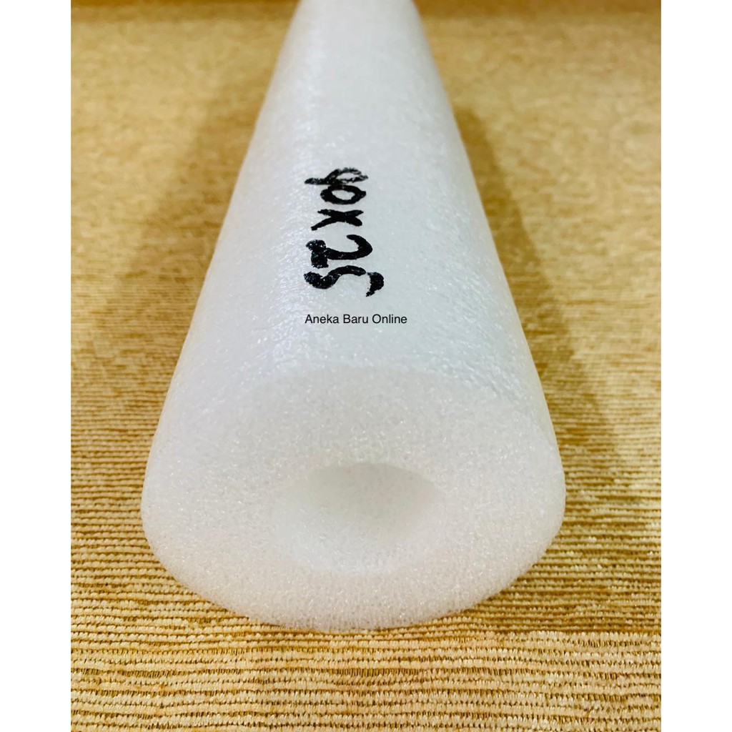 Jual Pipa Lubang PE Foam/ Busa pembungkus pelindung pipa besi/ Busa ...