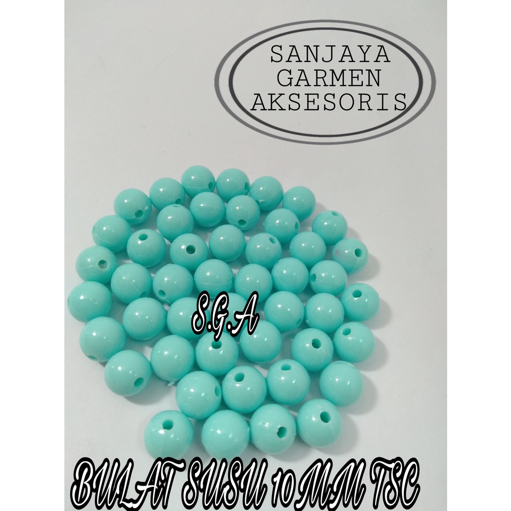 Jual Manik Susu Bulat / Mote Susu / Manik Susu / Manik Susu Pastel / Mote Bulat / Manik Bulat ...