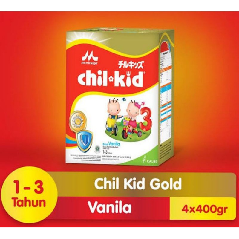 Jual Chil Kid Gold 1560gr ( 4x390gr ) Vanilla / Madu | Shopee Indonesia