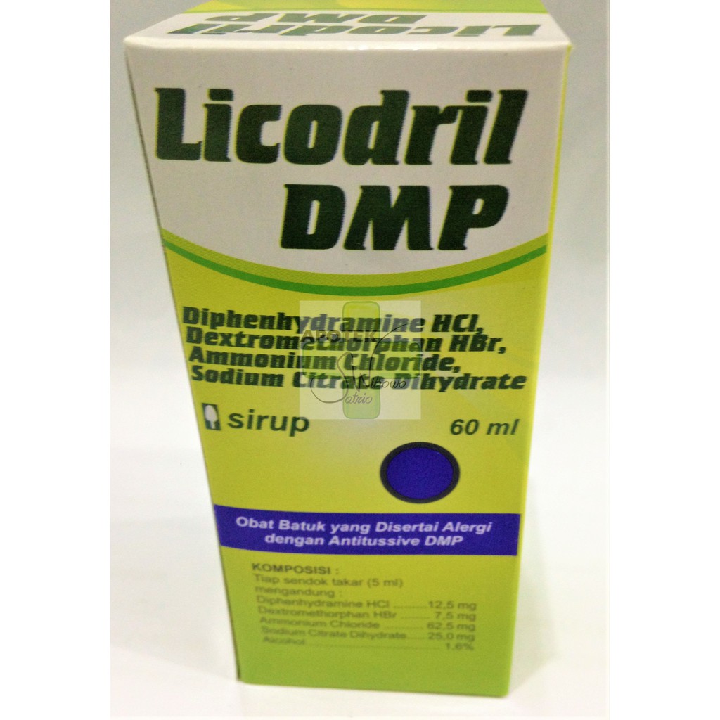 Jual Obat Batuk Pilek Alergi Licodryl 60 ml | Shopee Indonesia