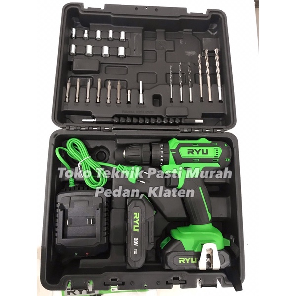 Jual Bor Cas Batrai RYU TEKIRO RCI 20V Cordless IMPACT RCI20/ Borcas ...