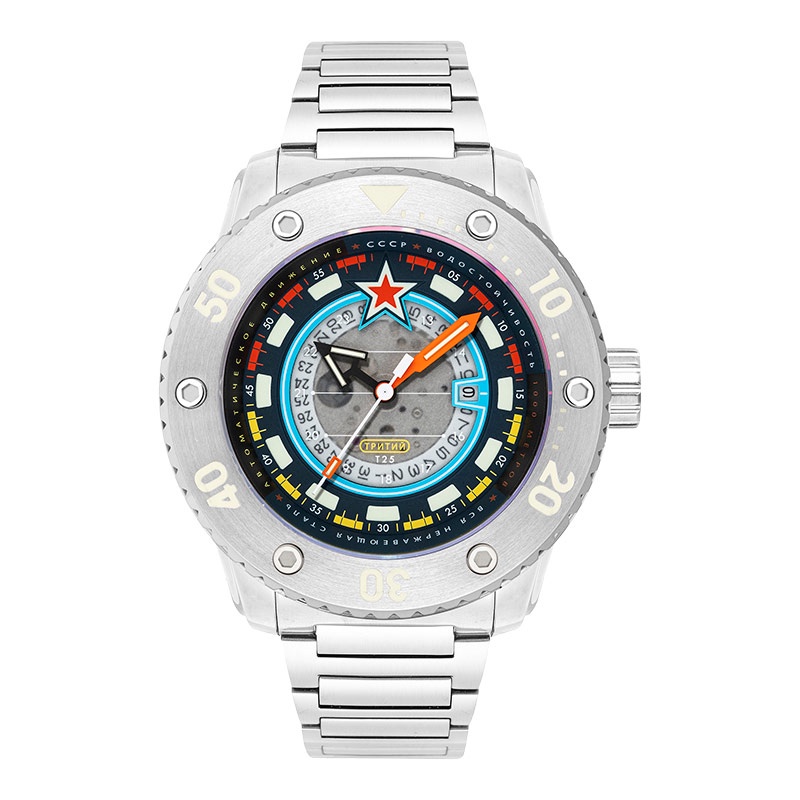 Jual [PROMO GLEDEK] Jam Tangan Pria CCCP Naval Condor CP-7095-22 Diver ...