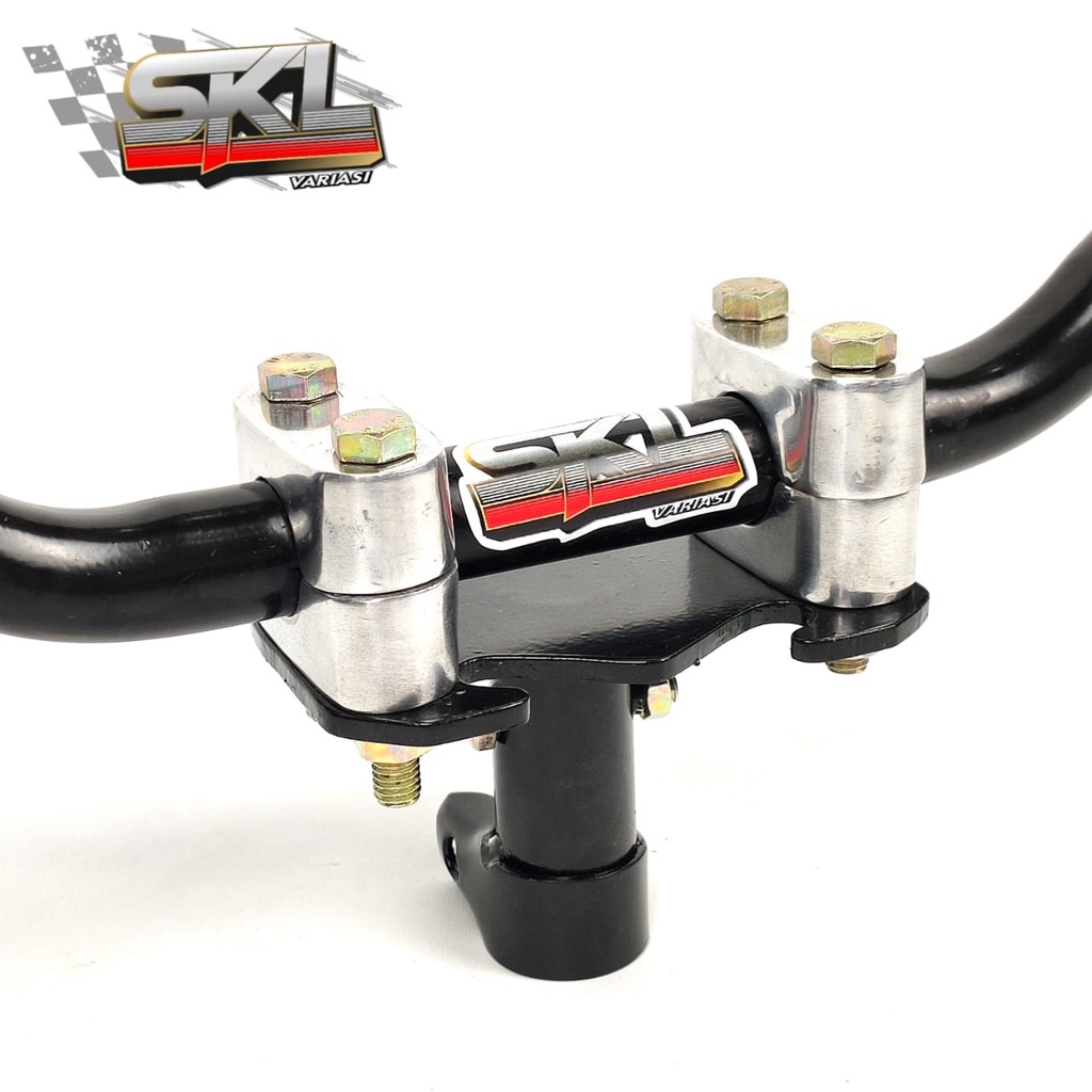 Jual Paket Stang Rzr Plus Dudukan Stang Racing Road Race Universal ...