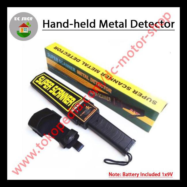 Jual Handheld Metal Detector Metal Alat Deteksi Logam Garrett Super ...