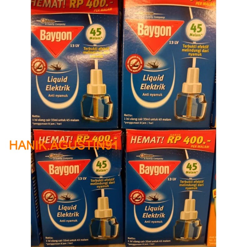 Jual BAYGON LIQUID ELEKTRIK REFILL 33ml | Shopee Indonesia