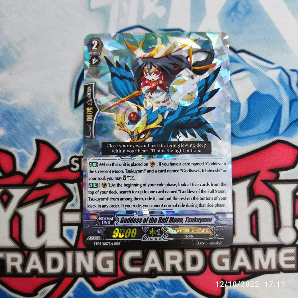 Jual vanguard goddess of the half moon tsukuyomi BT03 RRR original | Shopee Indonesia