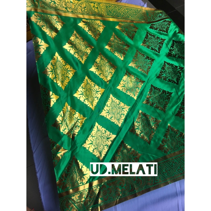Jual KAIN PRADA EMAS BALI MOTIF WAJIK SUKAWATI | Shopee Indonesia