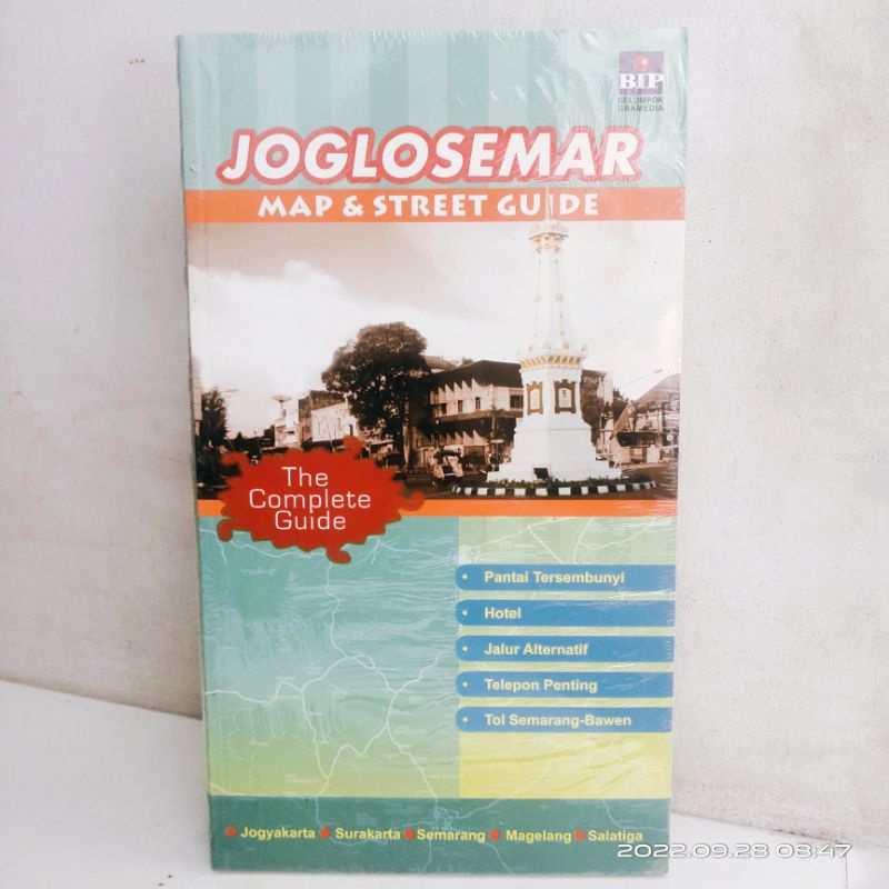 Jual Buku Original Murah - Buku Joglosemar Map & Street Guide | Shopee ...