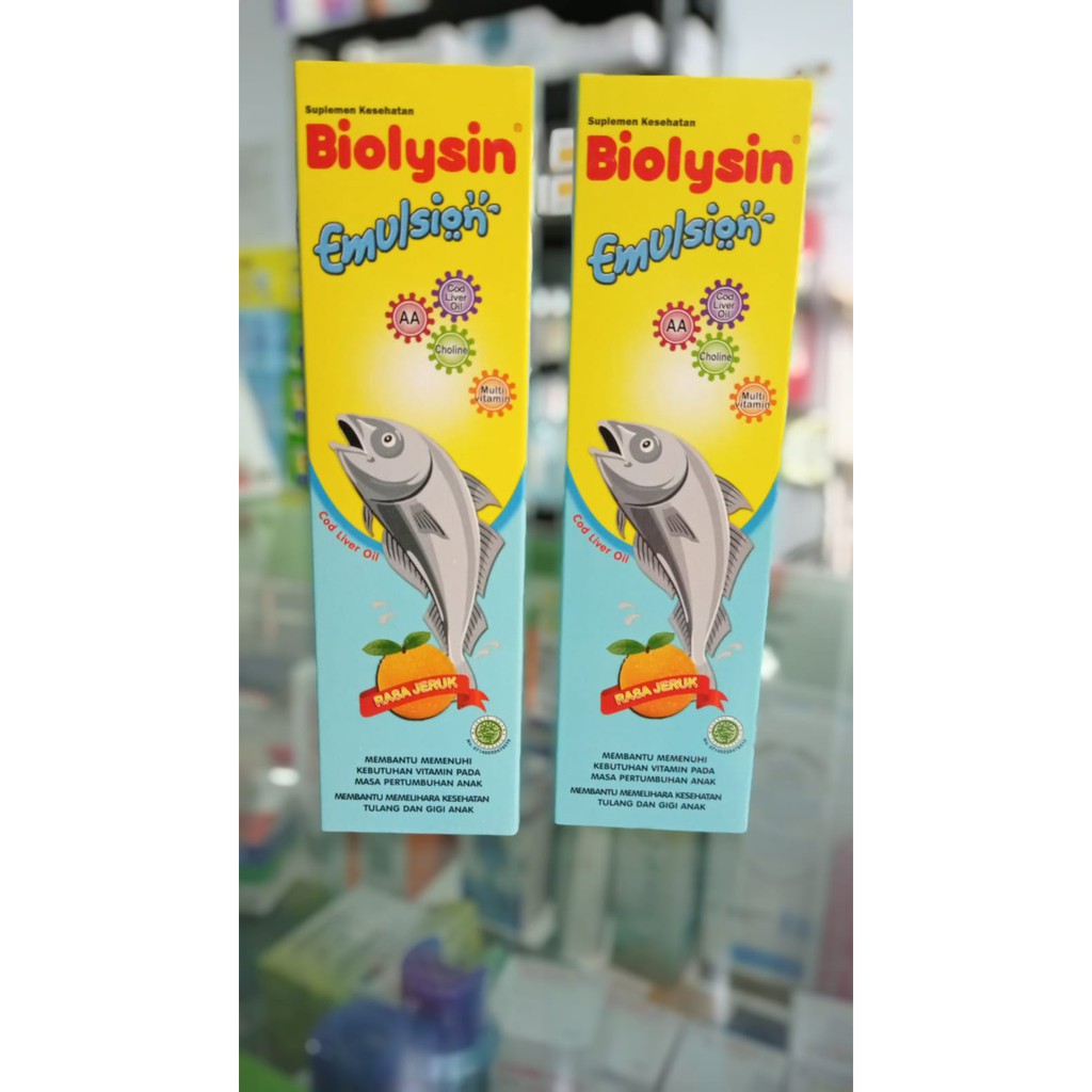 Jual Biolysin Emulsion Jeruk 250 ml | Shopee Indonesia
