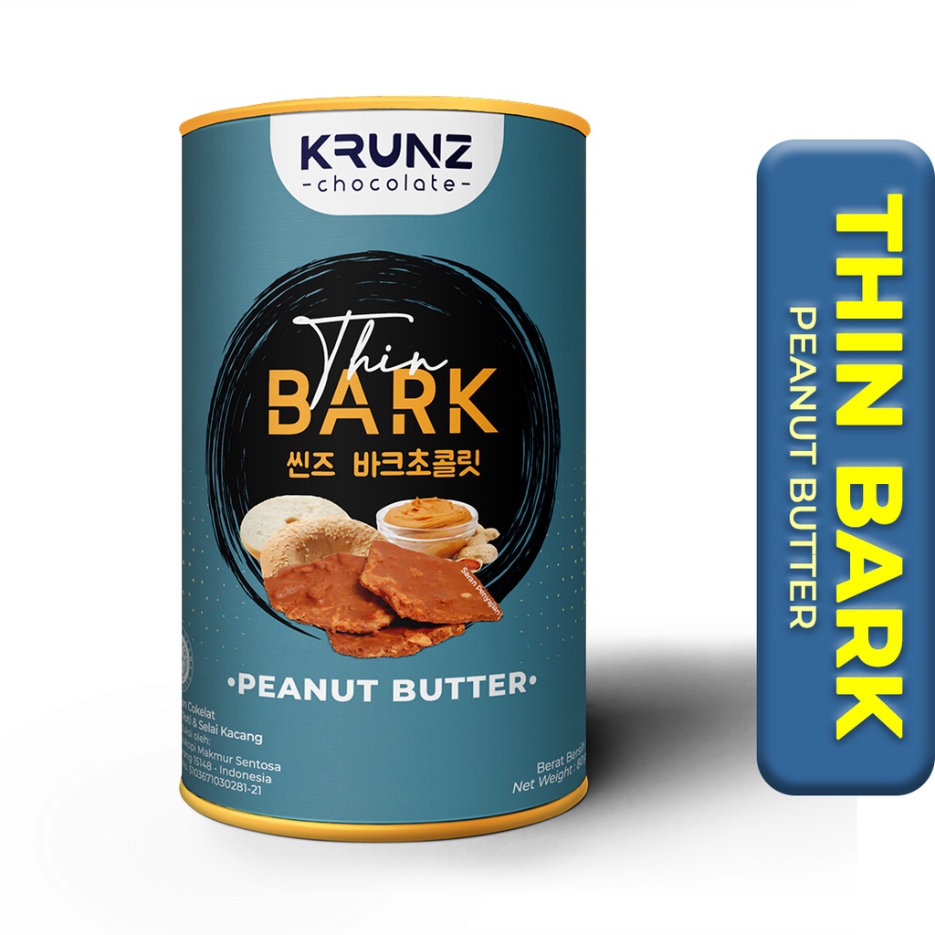 Jual WoCA Krunz Thin Bark Chocolate Peanut Butter | Shopee Indonesia