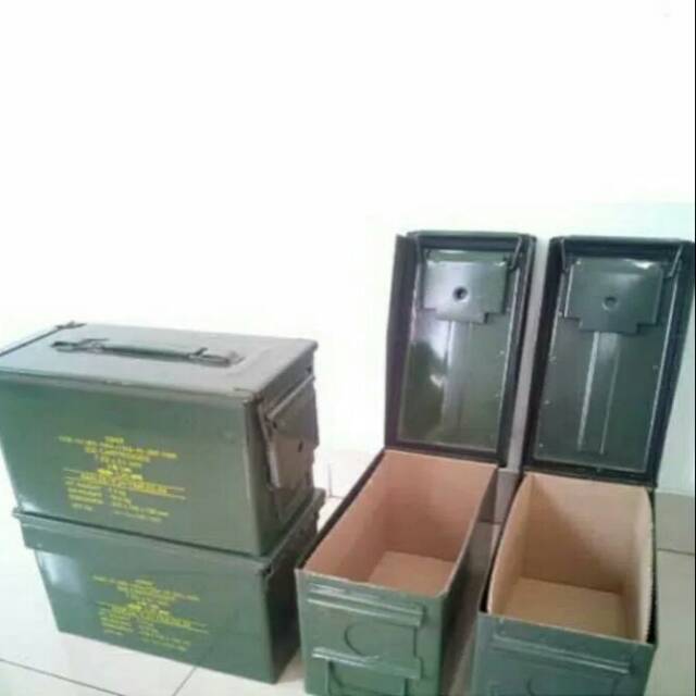 Jual BOX BESI / BOX KOTAK PELURU / BOX PINDAD | Shopee Indonesia