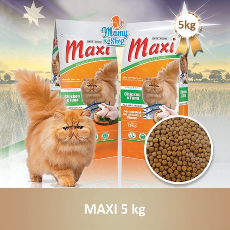 Jual MAXI CAT 5 KG | Shopee Indonesia