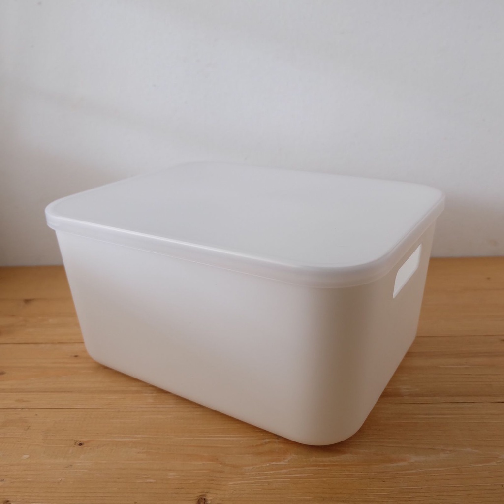 Jual TAMA WHITE AESTHETIC CONTAINER STORAGE/ Box mainan, baju/wadah ...