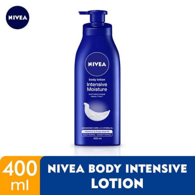 Jual Nivea Intensive Moisture Body Lotion 400ml | Shopee Indonesia