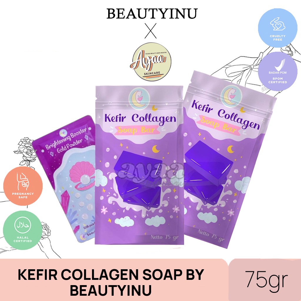 Jual SABUN KEFIR COLLAGEN SABUN BEAUTYINU KEFIR COLLAGEN SABUN PEMUTIH ...