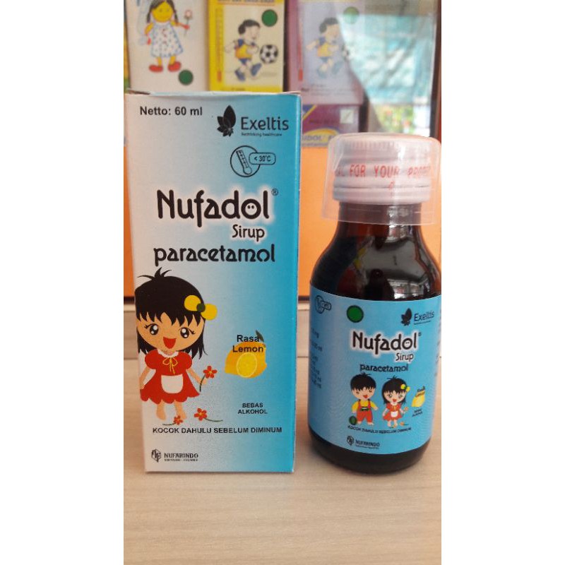 Jual Nufadol Paracetamol Syrup 60mL | Shopee Indonesia
